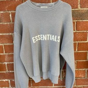 Essentials | Sweaters | Fear Of God Essentials Knit Sweater Ss2 | Poshmark